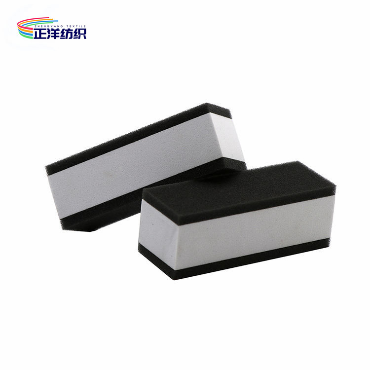 EVA Applicator Ceramic Double Side Car Coating Sponge For Nano Glass ...